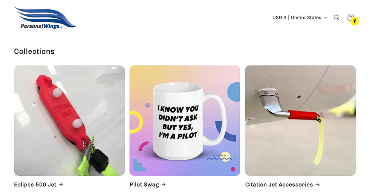 Personal Wings – Tools and Products for the Discerning Pilot